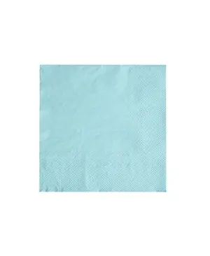 JOLLITY & CO Solid Shade Colors, Paper Party Cocktail Napkins, Set Of 20 Frost