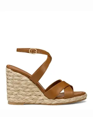 STUART WEITZMAN Alyssa Espadrille Wedge Sandals