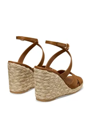 STUART WEITZMAN Alyssa Espadrille Wedge Sandals