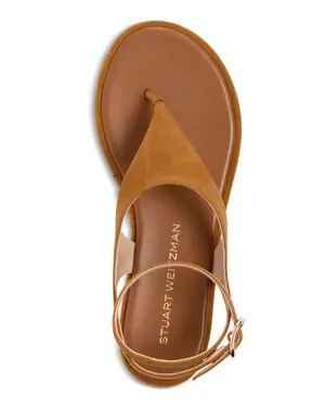 STUART WEITZMAN Marley Leather Sandals - Boho Tan