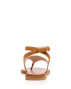STUART WEITZMAN Marley Leather Sandals - Boho Tan