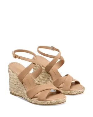 STUART WEITZMAN Alyssa Espadrille Wedge Sandals