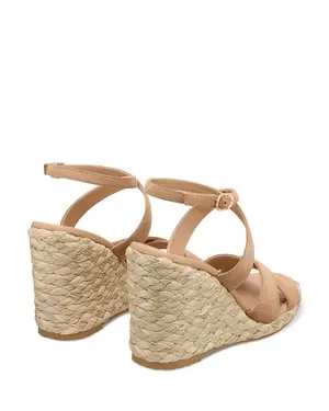 STUART WEITZMAN Alyssa Espadrille Wedge Sandals