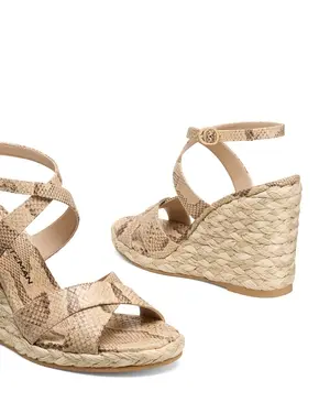 STUART WEITZMAN Alyssa Espadrille Wedge Sandals