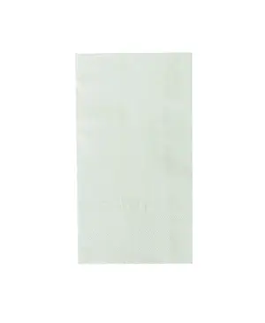 JOLLITY & CO Solid Shade Colors, Paper Party Guest Napkins, Set Of 16 - Pistcahio