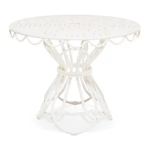 BUSINESS & PLEASURE CO Business & Pleasure The Al Fresco Side Table - Antique White