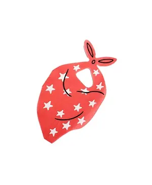 JOLLITY & CO Yeehaw Cowboy Bandana Paper Guest Napkins, Set Of 16 - Multicolor