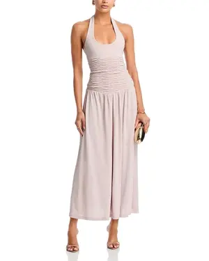 AYA MUSE Palo Halter Maxi Dress