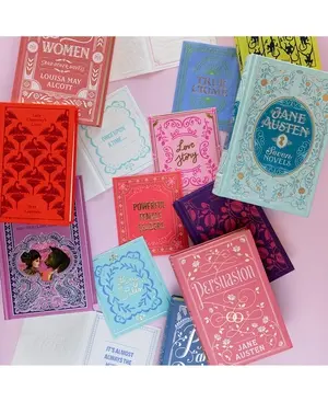 JOLLITY & CO Book Club Book Cover Paper Cocktail Napkins, Set Of 20 - Multicolor