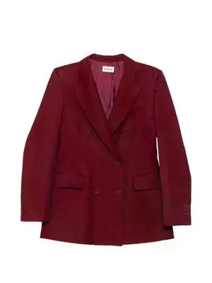P.a.r.o.s.h Double-breasted Jacket - Red