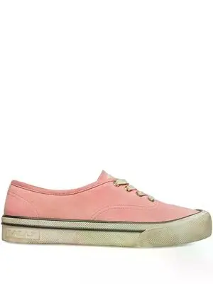 Bally Santa Ana Lace-up Suede Sneakers - Pink