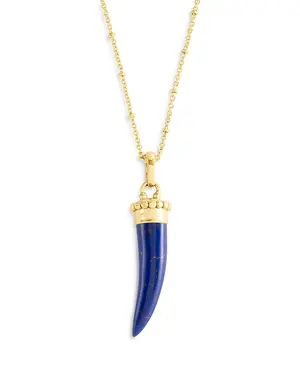 ANABEL ARAM Forza Stone Horn Charm - Lapis