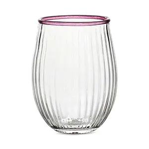 JULISKA Nell Stemless Wine Glass - Blush