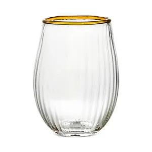 JULISKA Nell Stemless Wine Glass - Daffodil