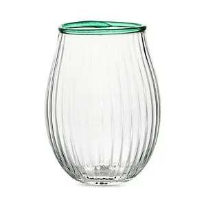 JULISKA Nell Stemless Wine Glass - Watercress