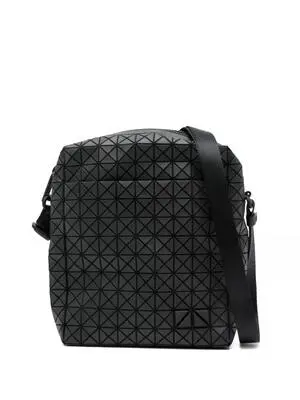 Issey Miyake Geometric Messenger Bag - Black