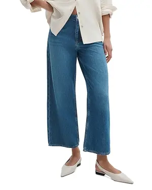 Rag & Bone Featherweight Andi High-rise Wide Ankle Jeans - Millerton