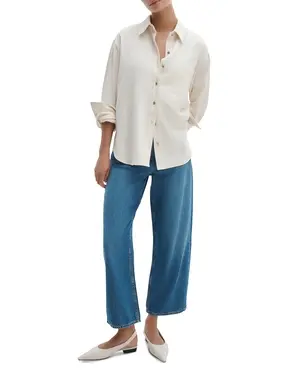 Rag & Bone Featherweight Andi High-rise Wide Ankle Jeans - Millerton