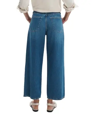 Rag & Bone Featherweight Andi High-rise Wide Ankle Jeans - Millerton