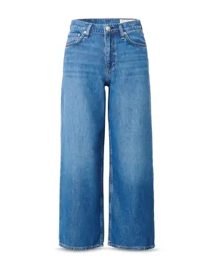 Rag & Bone Featherweight Andi High-rise Wide Ankle Jeans - Millerton