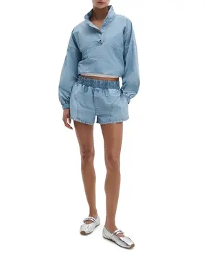 Rag & Bone Miramar Flyweight Popover Top