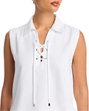 Rag & Bone Fiona Lace Up Shirt