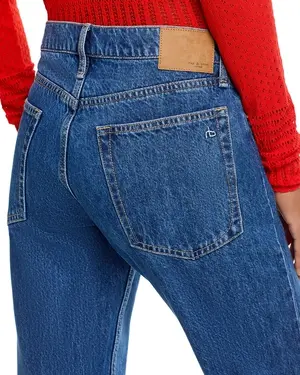 Rag & Bone Harlow Low Rise Straight Leg Jeans