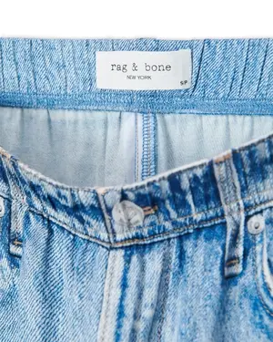 Rag & Bone Miramar Slink High Rise Wide Leg Jeans - Muray