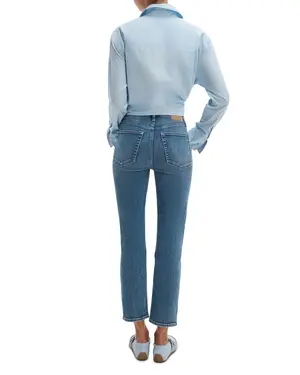 Rag & Bone Flexi Wren High Rise Ankle Slim Jeans - Herman