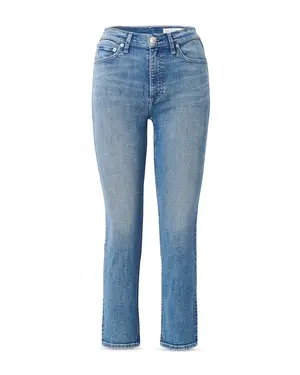 Rag & Bone Flexi Wren High Rise Ankle Slim Jeans - Herman