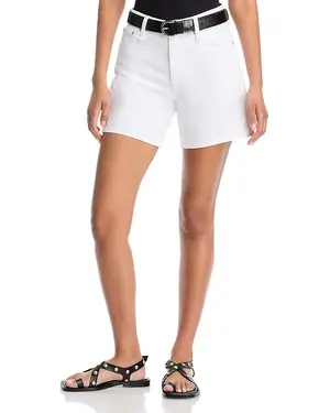 Rag & Bone Kaia High Rise Jean Shorts - White
