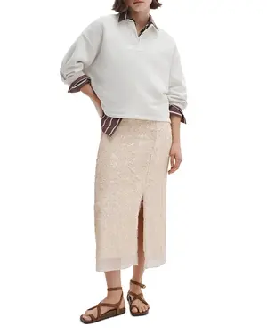 Rag & Bone Vintage Terry Oversized Sweatshirt - Sand