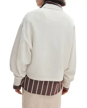 Rag & Bone Vintage Terry Oversized Sweatshirt - Sand