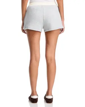 Rag & Bone Terry Mix Media Sweat Shorts