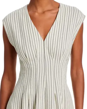 Rag & Bone Ines Stripe Satin Dress