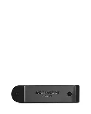 Saint Laurent Id Money Clip - Black