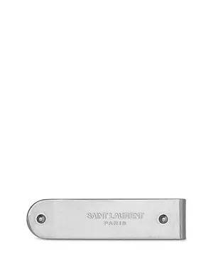 Saint Laurent Id Money Clip - Metal