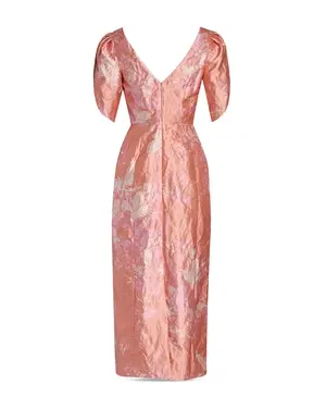 Erdem Satin Midi Dress
