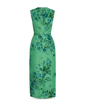 Erdem Linen Midi Dress