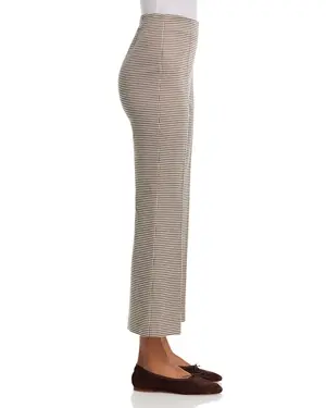 Rag & Bone Irina Kick Flare Pants - Brown Grid