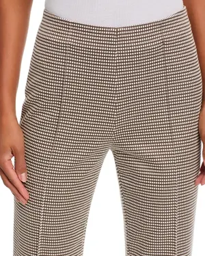 Rag & Bone Irina Kick Flare Pants - Brown Grid