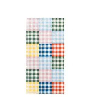 JOLLITY & CO Camp Explorer Patchwork Paper Guest Napkins, Set Of 16 - Multicolor