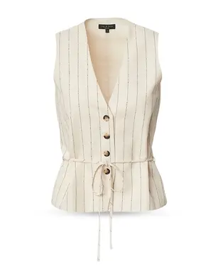 Rag & Bone Paulette Stripe Vest