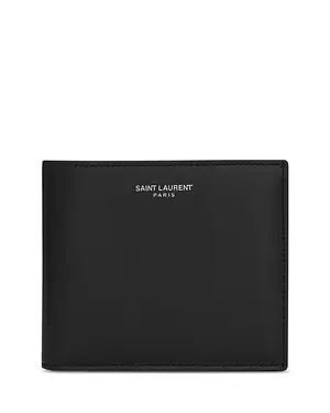 Saint Laurent Paris East/west Wallet - Black