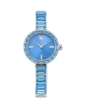 SWAROVSKI Matrix Bangle Watch, 25mm Blue
