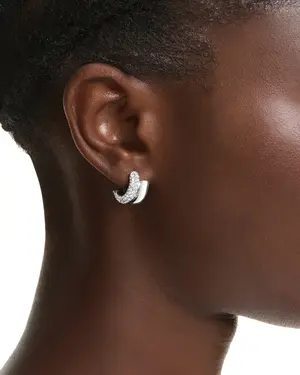 SWAROVSKI Dextera Hoop Earrings