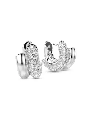 SWAROVSKI Dextera Hoop Earrings