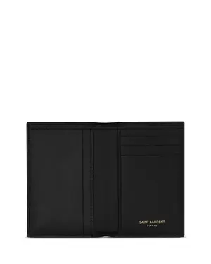Saint Laurent Tiny Cassandre Credit Card Wallet