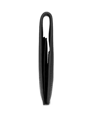 Saint Laurent Tiny Cassandre Passport Case - Black