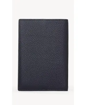 Saint Laurent Tiny Cassandre Passport Case - Midnight Blue